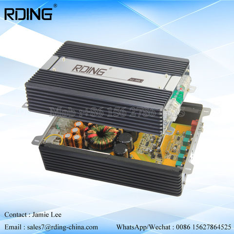 China Mono Digital Car Amplifier 900W & 1000W at 1 ohm MOSFET Car ...