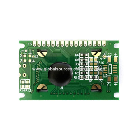 China 8X1 Character Stn Type COB LCD Display Module with Yellow Green ...