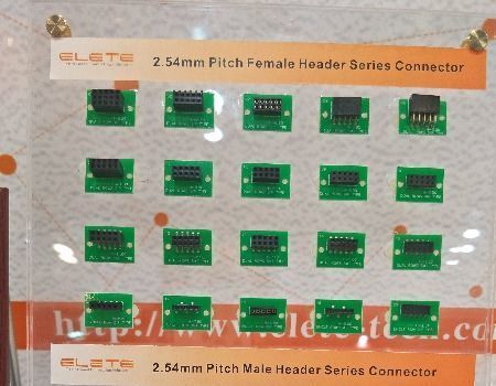 China Dual Rows Board Spacer Right Angle male pin header connector on Global Sources,right angle ...