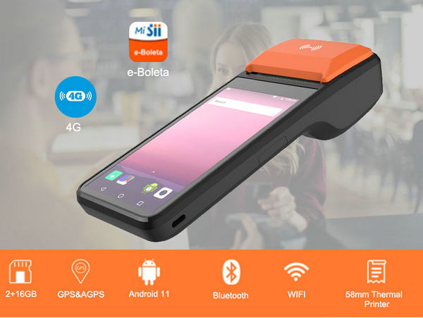 China Bluetooth WiFi Android 11 POS Terminal All in One POS System with ...