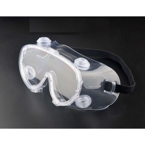 China Safety goggles with antifog lenses and adjustable headband for ...