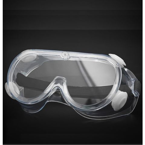 China Safety goggles with antifog lenses and adjustable headband for ...