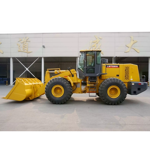 China LW600KN 4.5CBM 6 Tons Mining Front End Loader With Extended Arm ...