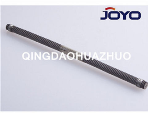 China GALV STEEL WIRE ROPE 6*24+7FC , 1870Mpa , RHRL , 1000M/REEL on ...