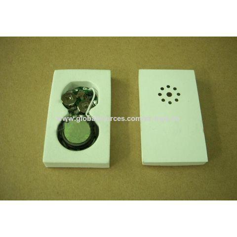 China LED flashing sound box with your custom message,recordable on ...
