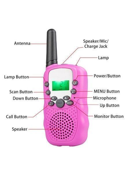 Hot Amazon Hot OEM Mini Kid Walky Talky 0.5W 22 Channels Toys Phone ...