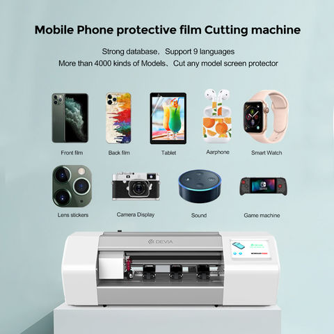 China All Coverage tpu nano Mobile Film Protective Cutter Machine for ...