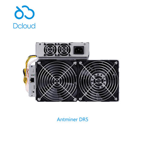 China Bitmain 34TH/S 1800w Dash Miner antminer model antminer dr5 with power supply on Global ...