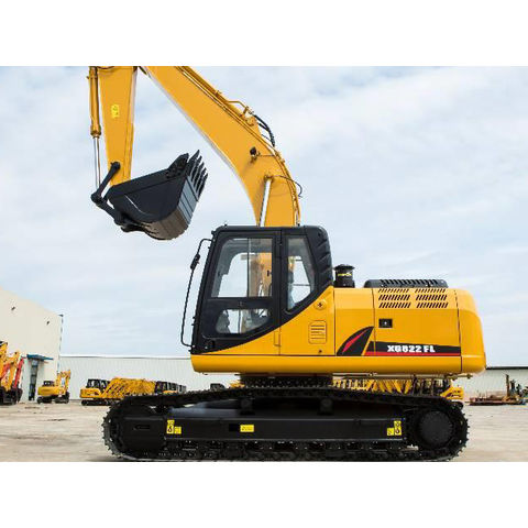 China 21.5 Ton Crawler Excavator XG822FL With Japanese Engine And Pump ...