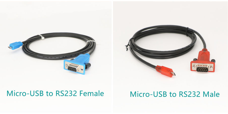 China Micro USB Male to RS232 Female Input Serial Cable on Global ...