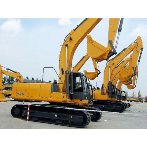 China High power 26 Ton large crawler excavator XE260CLL with good ...
