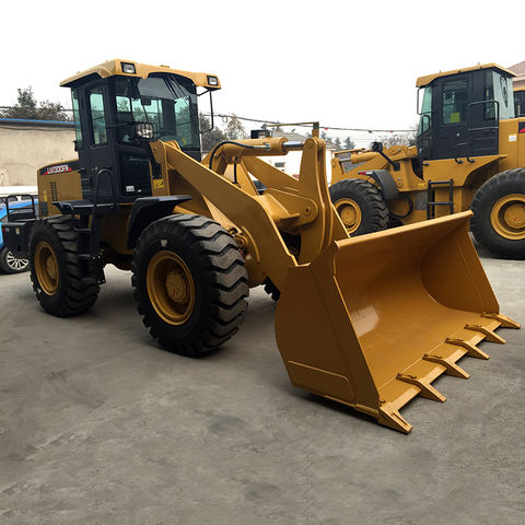 China 3 ton 4 wheel drive loader LW300FN with compact structure on ...