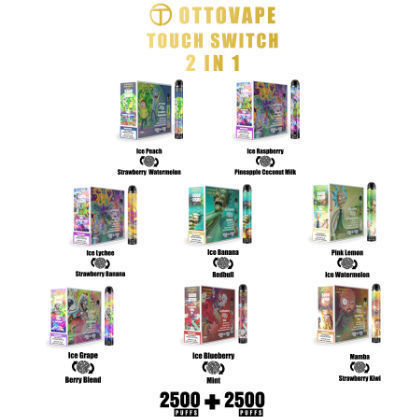 Wholesale Price OttoVape Touch Switch Fruits Flavors 5000puffs ...