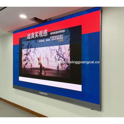 China Full color screen indoor high resolution p2 flexible led display ...
