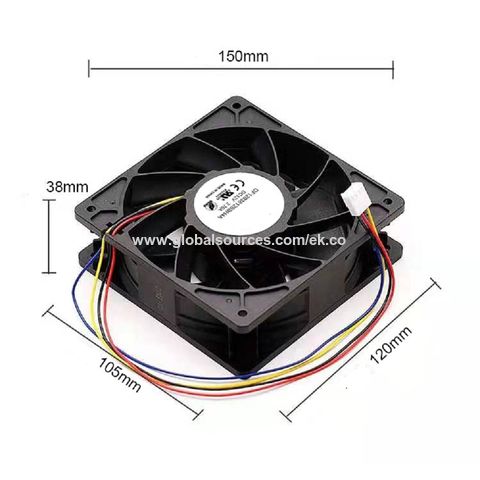 China Mining Cooling Fans Cooler Fan 12038 Low Noise fan for mining ...
