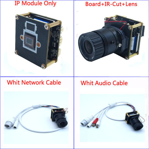 China 4K Black Light Illumination AI HD Network Camera Module CCTV ...