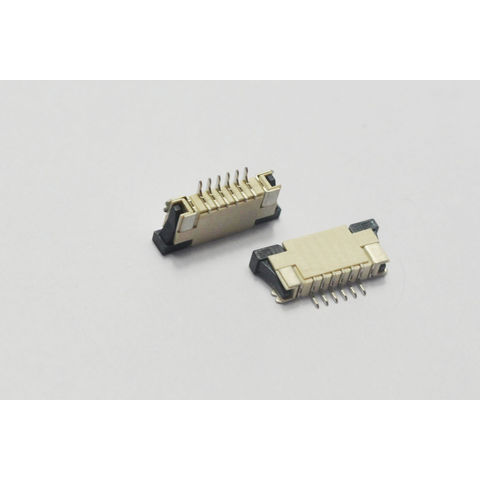 China FPC Connectors 1.0mm Upper Contact type 6pin factory wholesale ...