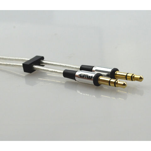 China Flexible gold plated 3 pole audio stereo cable on Global Sources ...