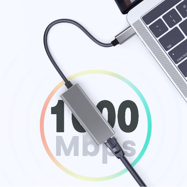 USB 1000mbps gigabit rj45 ethernet network card adapter for macbook ...