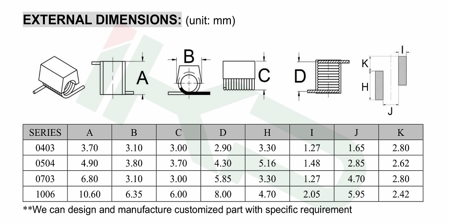 China High Q Value and High SMD/SMT Flat Top Air Wound Coils Power ...