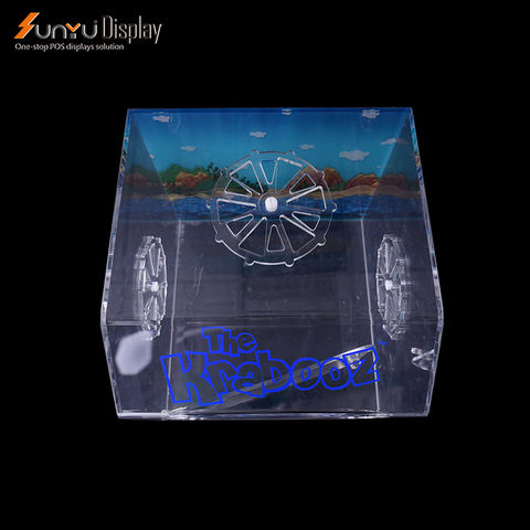 China High quality custom shape clear Acrylic Fish Tank boxes With Lid ...