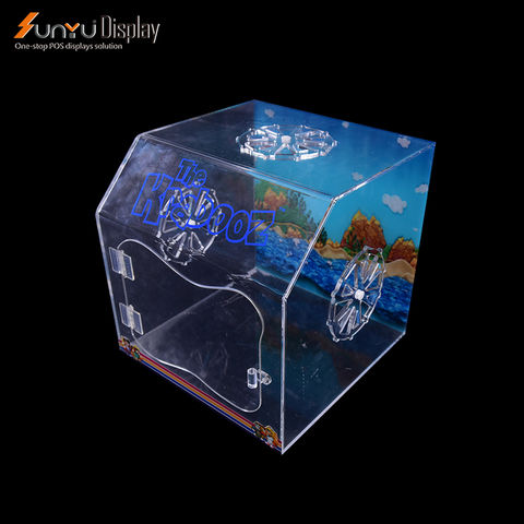 China High quality custom shape clear Acrylic Fish Tank boxes With Lid ...