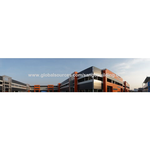 China Europe standard steel structure prefab warehouse prefabricated ...