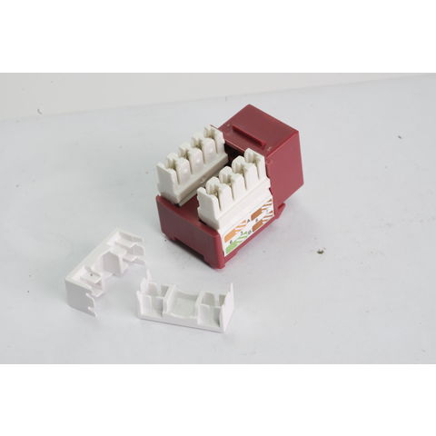 Taiwan 90° UTP Cat 5e Keystone Jack with 110/krone IDC Termination ...