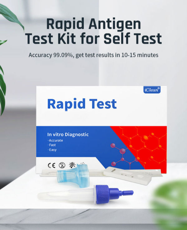 IClean Antigen Rapid Test Kit Swab Antigen Test Kit Medical Test Kit CY ...