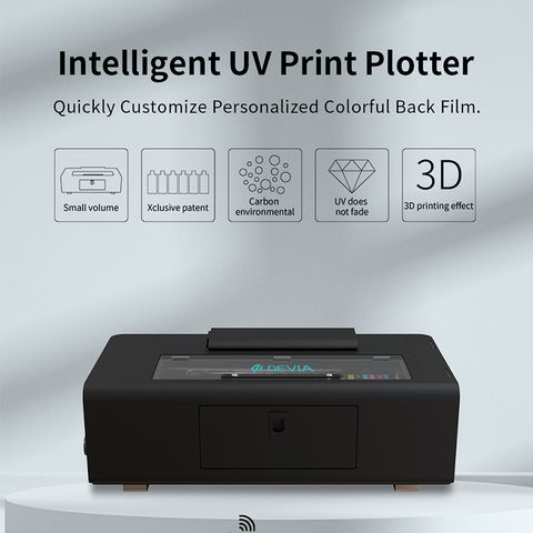 China Intelligent mini 6 color ink printer 3D covered pattern print ...