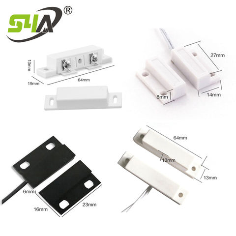 China Wired Door Window Contact Sensor on Global Sources,Magnetic Reed ...