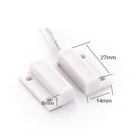 China Wired Door Window Contact Sensor on Global Sources,Magnetic Reed ...
