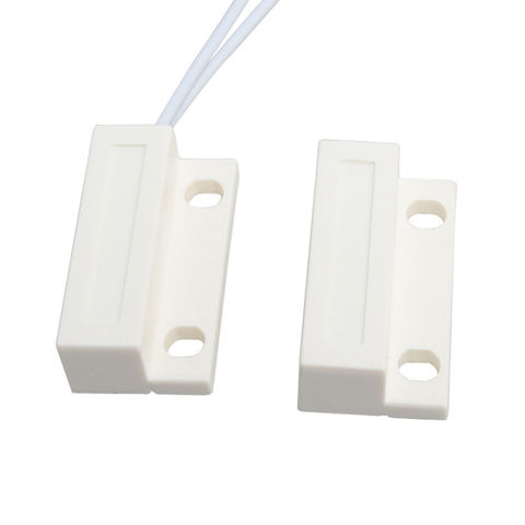 China Wired Door Window Contact Sensor on Global Sources,Magnetic Reed ...