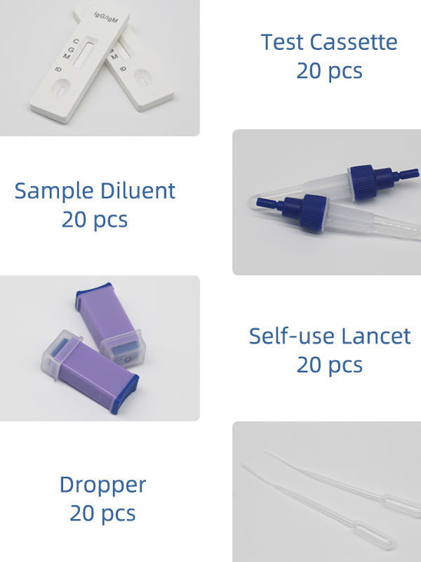 Hot Sale Accurate Neutral Antibody igg igm Rapid Test Kid For Home Test ...