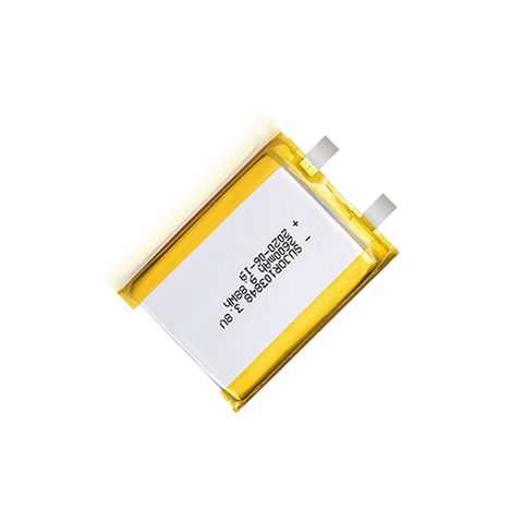 China SUJOR high quality polymer lithium battery 103848 2600mAh 3.8V ...