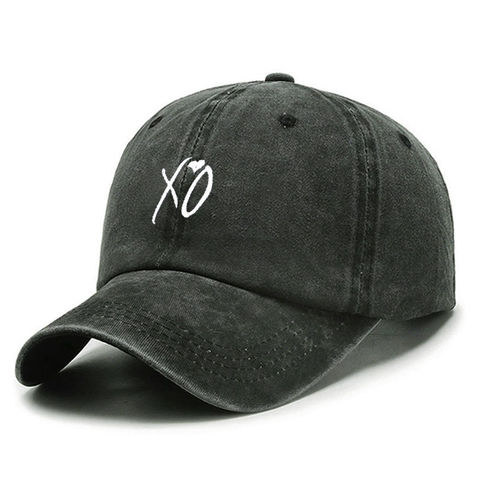 China Washed cotton adjustable XO hat the Weeknd Snapback hats for men ...