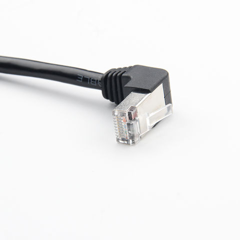 China RJ45 male to right angle RJ45 male on Global Sources,RJ45 cable ...