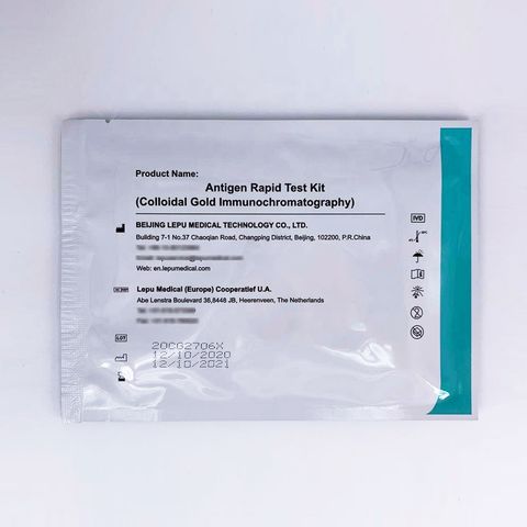 China Stock LEPU Rapid Test Kit Self Test COV-ID-19 Nasal Antigen Rapid ...