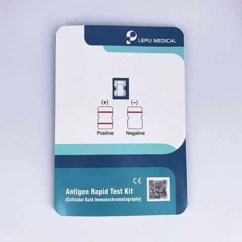 China Stock LEPU Rapid Test Kit Self Test COV-ID-19 Nasal Antigen Rapid ...