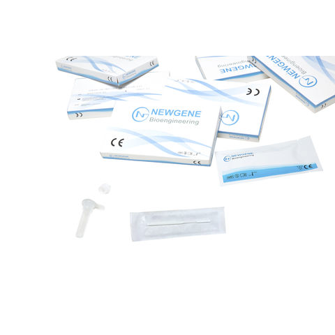 China Stock Newgene Antigen Rapid Test Kit 2 in 1 Nasal Swab Sputum ...