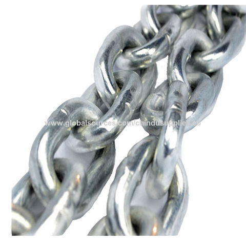 China DIN766 Hot Dip Galvanized 8mm Short Link chain on Global Sources ...