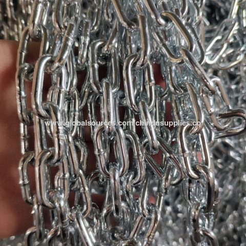 China DIN766 Hot Dip Galvanized 8mm Short Link chain on Global Sources ...