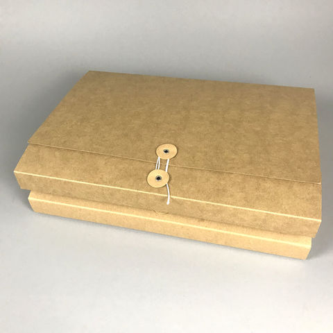 China Unique design folder file packing envelope, brown kraft black ...