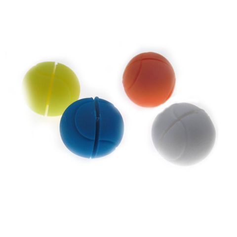 China Tennis dampener tennis shock absorber funny face design soft PVC ...