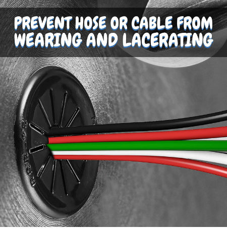 China Snap Bushing With Shutters Plastic Snap Bushing for Holes ...