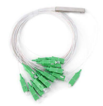 China 1X16 Steel Tube FTTH PLC Splitter With SC/ APC Connector on ...