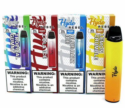 China Hyde Rebel rechargeable disposable vape pen 4500 puffs wholesale ...