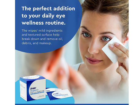 OEM ODM Individually Wrap Cleaning Eye Wipe Eyelid Wipes Lips Cleaner ...