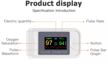 LK89 bluetooth fingertip pulse oximeters connect with phone, lk89 ...