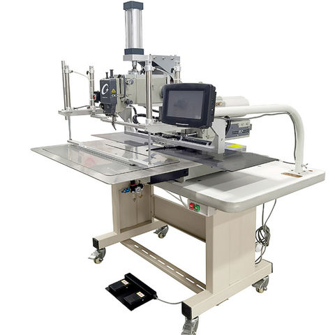 China BINDING LOCKSTITCH COMPOUND FEED SEWING MACHINE AUTO CUTTING on ...